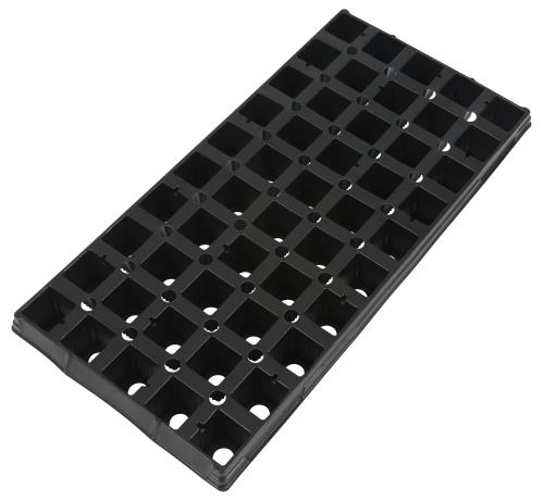50-Cell Square Plug Flat Insert – Green Harvest Hydroponics